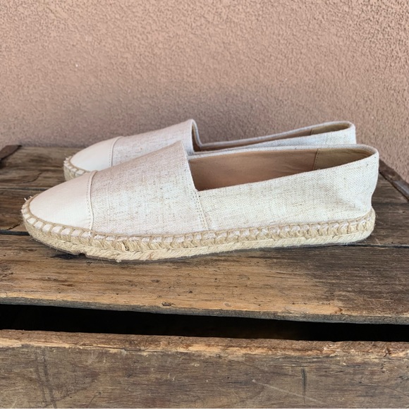 J. Crew | Shoes | J Crew Canvas Colorblock Cap Toe Slipon Espadrille ...